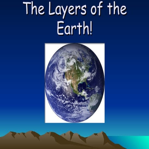 Layers-of-the-Earth-notes Powerpoint Presentation | PPT