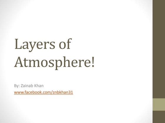 Layers-of-atmosphere | PPT
