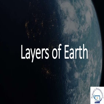 Layers of earth | PPT