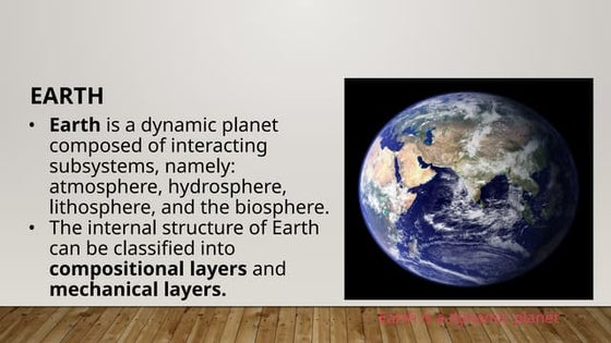Mechanical layers of the earth | PPTX | Geology | Science