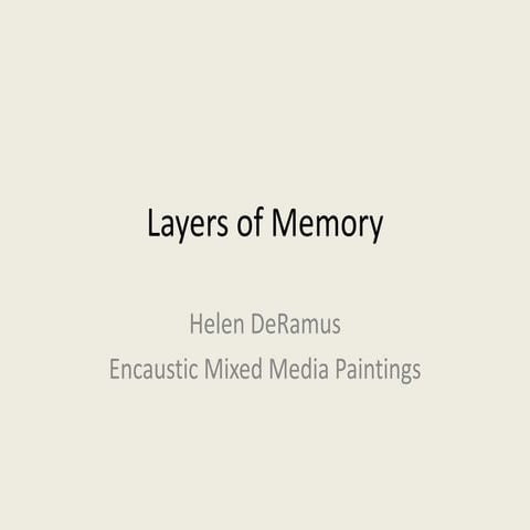 Layers of Memory | PPT