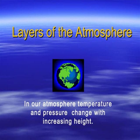 Layers of_atmosphere | PPT