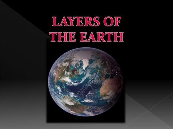 STRUCTURE AND COMPOSITION OF EARTH | PPTX | Geography | Science