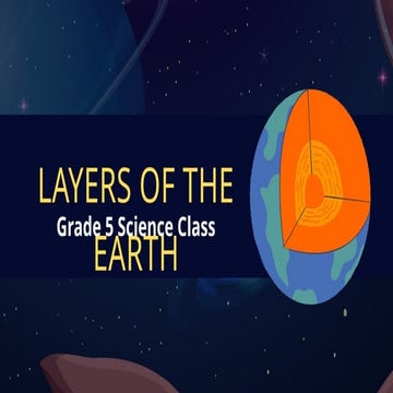Layers of the Earth's Structure Presentation.pptx