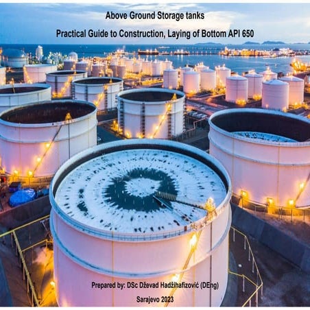Laying regarding storage tanksof Bottom API 650 .pdf
