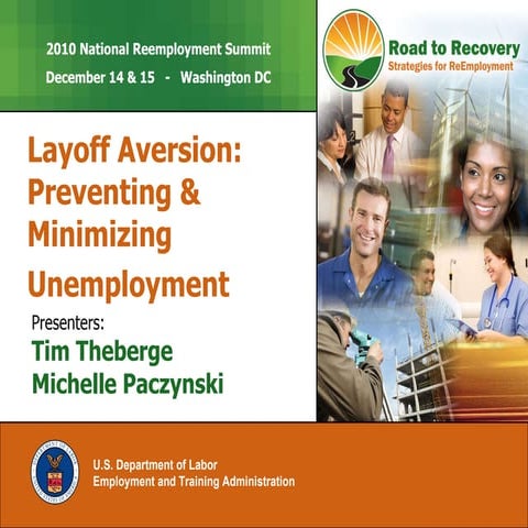 Layoff Aversion Under the Workforce Investment Act | PPT