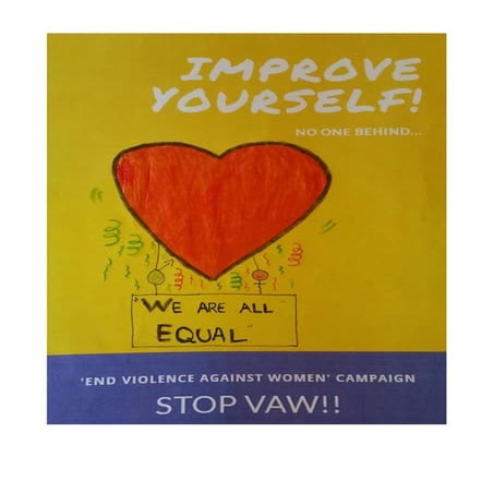 Posters for the campaign 'End Violence against Women' | DOC