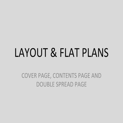 Layout & flat plans | PPT