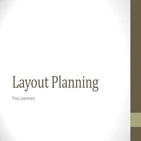 Layout planning | PPTX