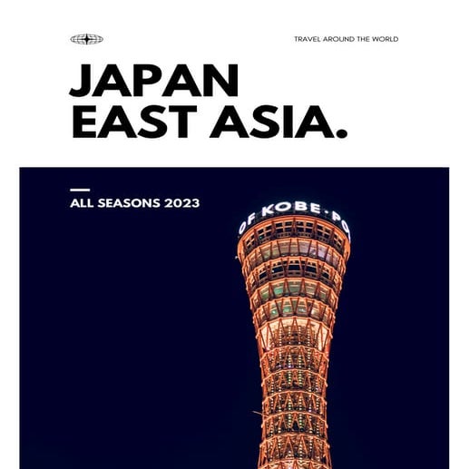 Layout Tema Travelbook Japan - Photostory | PDF