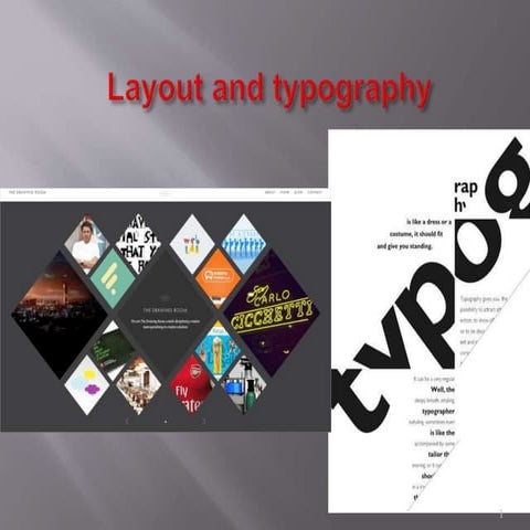Layout & typography in detail | PPT