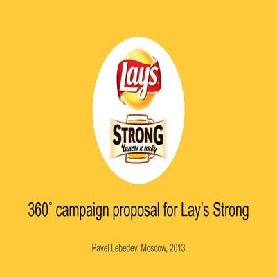 Lays strong creative ideas | PDF