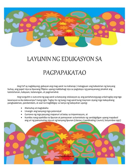12 point values DepED core values per month | PPT