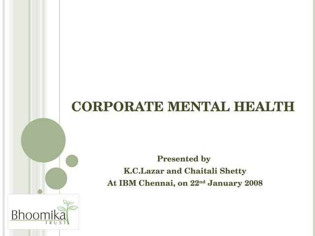 Unit 3 ( mental health and mental hygiene) | PPTX