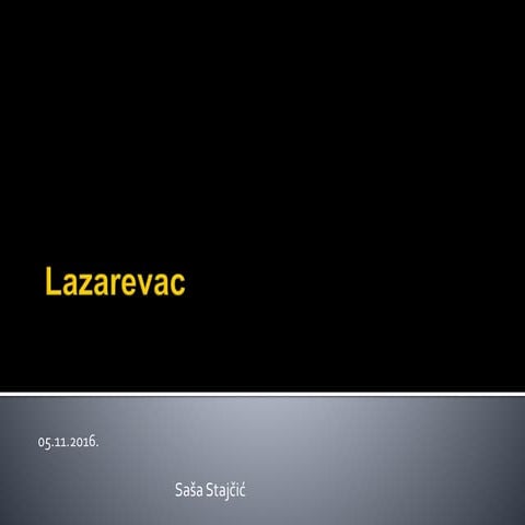 Lazarevac | PPTX