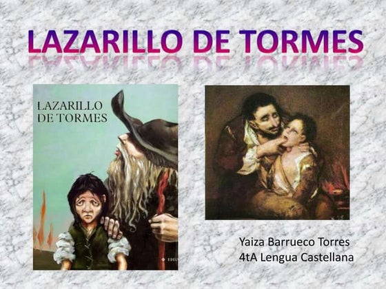 Infografía del "Lazarillo de Tormes" | PDF
