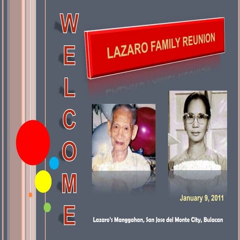 Lazaro family reunion | PPSX