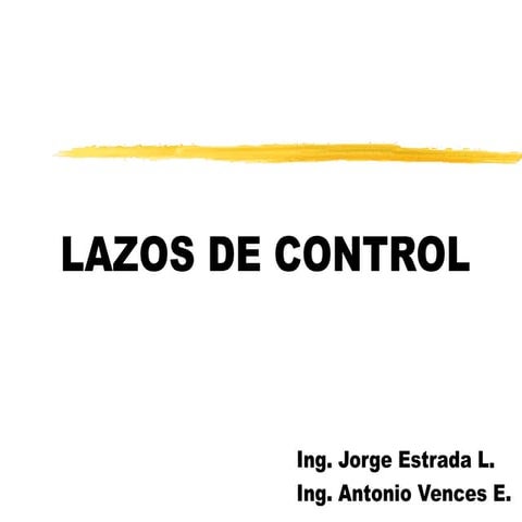 Lazo De Control | PPT