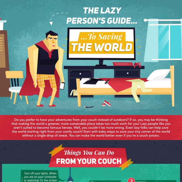 The Lazy Person's Guide to Saving the World | PDF