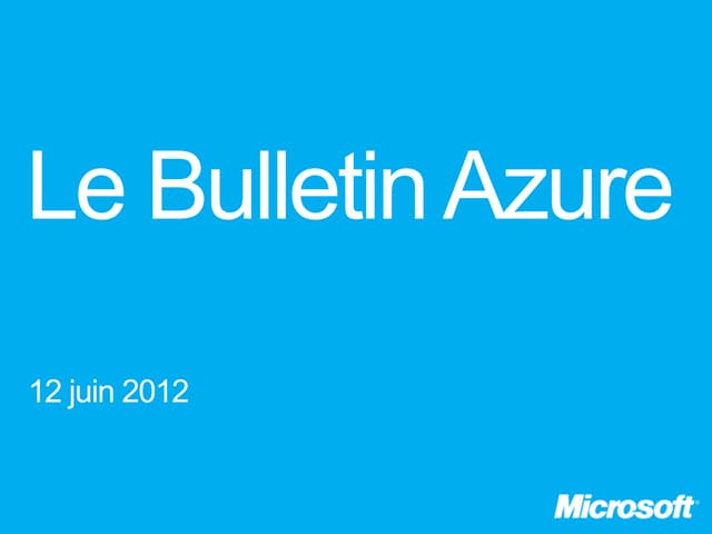 Le Bulletin Azure pisode 8 le-bulletin-azure-pisode-8