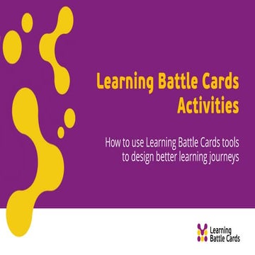 Learning Battle Cards activities | PDF