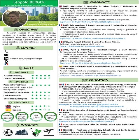 Resume Anthony Li | PDF