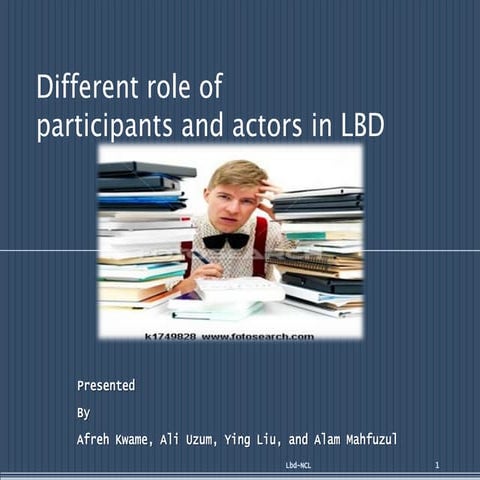 Lbd group-5 | PPT