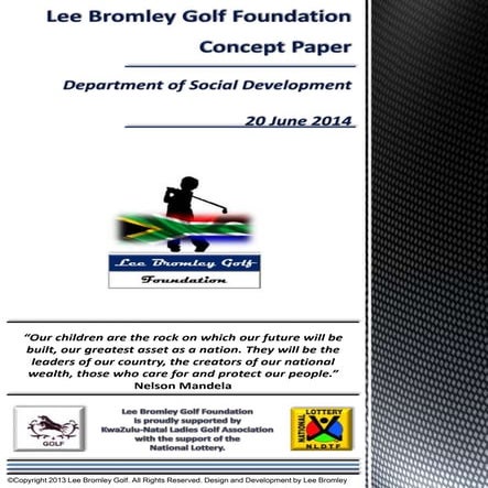 LBGF Concept Paper - Sport for Social Development - June 2014 | PDF