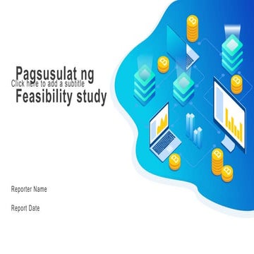 Pagsusulat ng feasibility study oaosislo | PPT