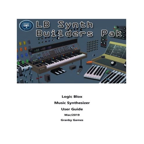 LB music synthesizer manual | PDF