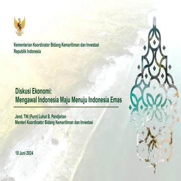 LBP_FEUI_Final Indonesia Emas 2045 visi indonesia | PDF