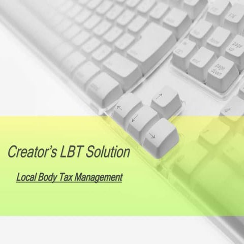 Lbt solution | PPTX