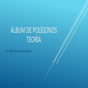 ÁLBUM POLÍGONOS | PPTX