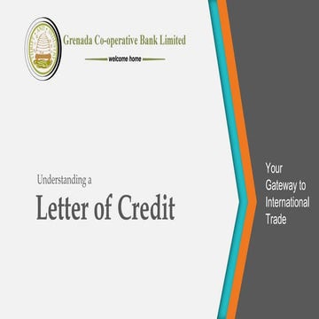 Lc | PPT | Business Banking & Finance | Business