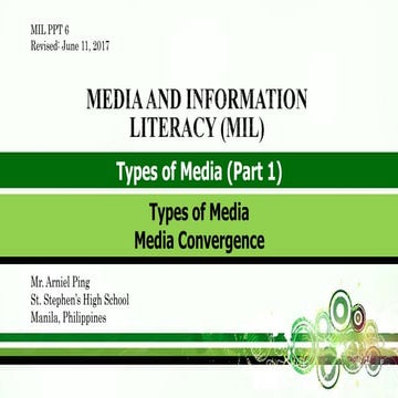 3.MIL 4. Types of Media (Part 1)- Types of Media and Media Convergence.pptx