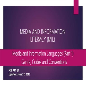 (lc15) mil-mediaandinformationlanguagesgenrecodesandconventions ...