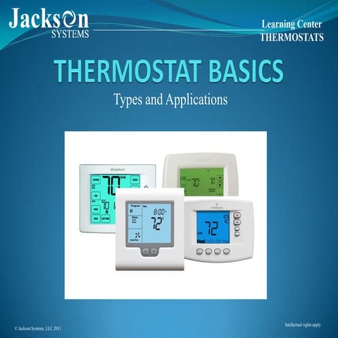 Thermostat Basics: Types and Applications | PDF
