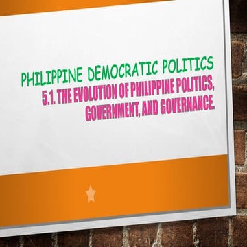 LC 21 22 the evolution Philippine democratic politics.pptx