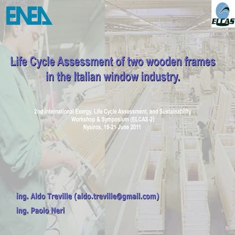 LCA building energy performance (frames) | PPT