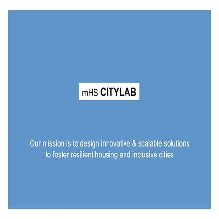 mHS CITY LAB | PDF