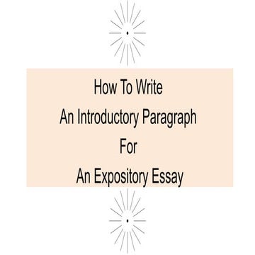 Writing Introduction (V2)_ How To Write An Introductory Paragraph of an ...