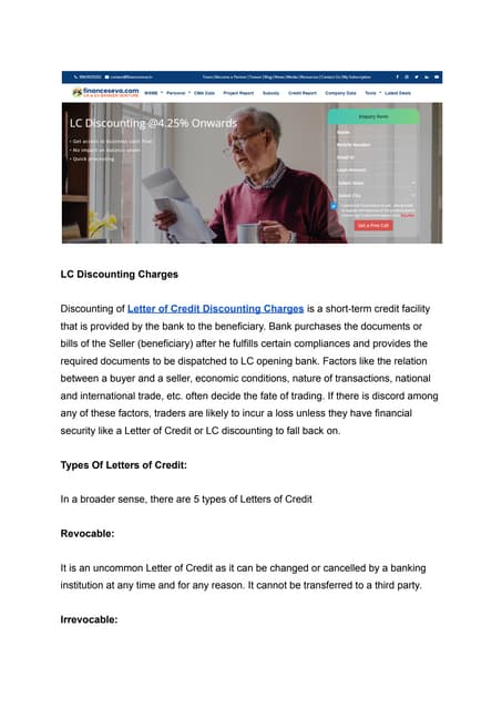 What Is a Revocable Letter of Credit? Types Of Revocable Letter of ...