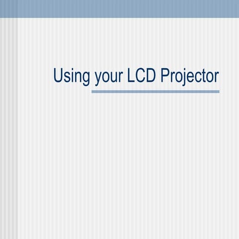 Lcd+Projector | PPT