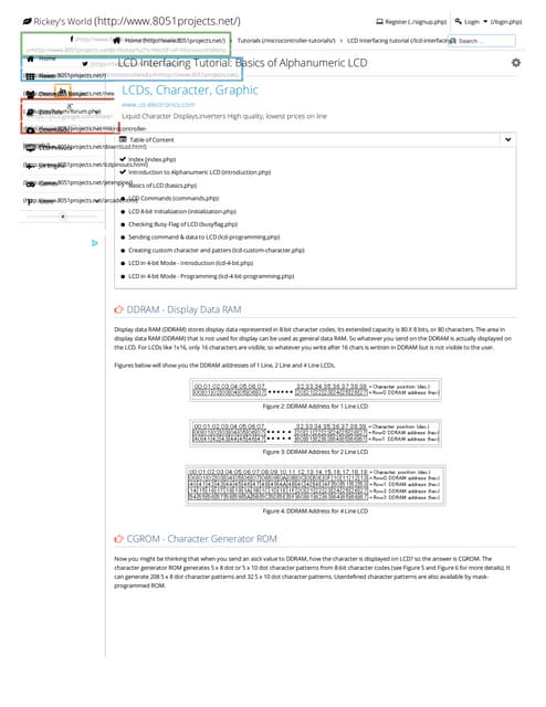 Interfacing LCD with 8051 Microcontroller | PPT