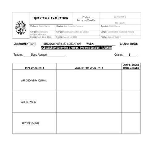 Lce session trans. 4 th quarter | PPT