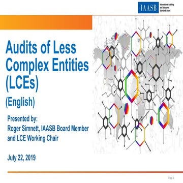 Audits of Less Complex Entities Webinar (English) | PPTX | Business ...