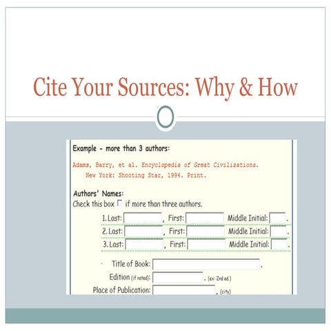 L cite your sources | PPT | Internet Safety | Parenting