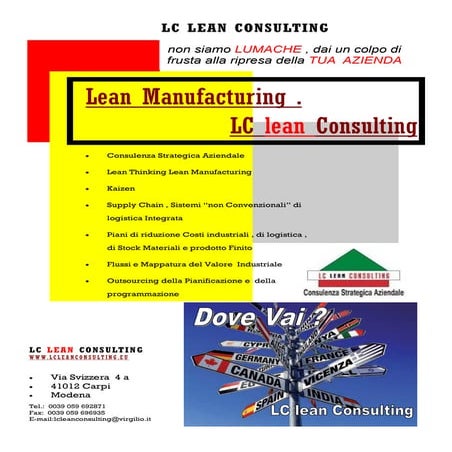 Lc lean Consulting 2013 | PDF