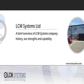 LCM Systems Ltd (oil and gas focus) Presentation | PPT