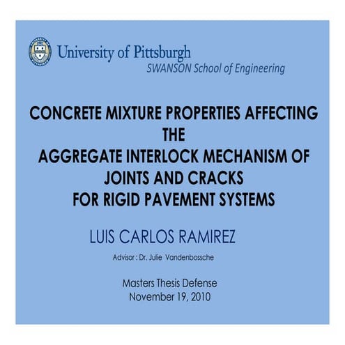 Lcr Thesis Presentation Final | PDF